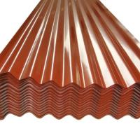 China Coloured Cgi Corrugated Sheet Roof Prepainted Large Spangle Galvanized Sheet Z80 Z100 for sale