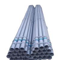 China Hot Dip Galvanized Seamless Steel Pipe 20mm OD 6m Length Q235 for Construction for sale