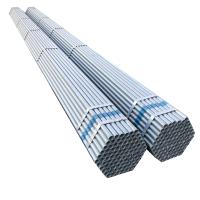 China Hot Dip Galvanized Steel Pipe 21.3mm-323.8mm HDG Welded Seamless Round Square Tube for sale
