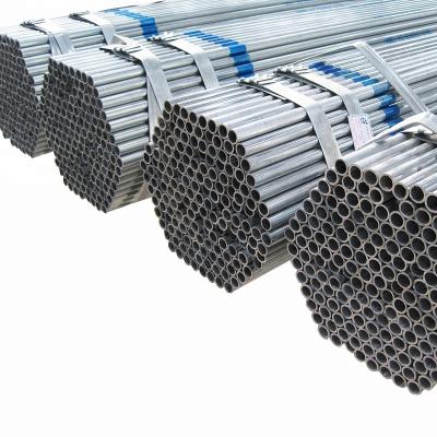 China Hot Dipped Galvanized Steel Pipe Schedule 40 21.3-165mm OD for Outdoor Natural Gas for sale