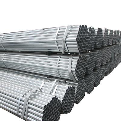 China Hot Dipped Galvanized ERW Steel Pipe ASTM A500 21.3-165mm OD for Greenhouse Construction for sale