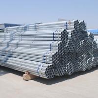 China Hot Dipped Galvanized ERW Steel Pipe ASTM A500 21.3-165mm OD for Greenhouse Construction for sale