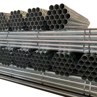 China Hot Dip Galvanized Square Steel Tube BS1387 ERW Scaffolding Pipe 21.3-165mm OD for sale