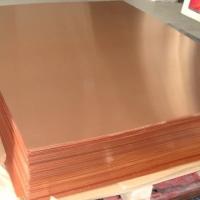 China 0.4mm to 0.6mm Solid Copper Sheet Plate 26-36 Gauge C11000 C10200 for Industrial Use for sale