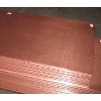 China 99.99% Pure Red Copper Sheet Plate 1000mm x 500mm 0.3mm-100mm Thick C11000 for sale