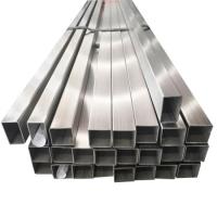 China Stainless Steel Square Pipe 304 316 Grade 6 Inch 9 Inch 7 Inch OD Welded Seamless Tube for sale