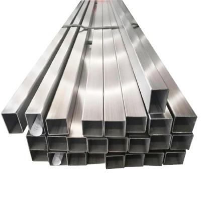 China Stainless Steel Square Pipe 304 316 Grade 6 Inch 9 Inch 7 Inch OD Welded Seamless Tube for sale