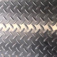 China ASTM 304 Stainless Steel Skid Plate Pattern Embossed Checkered Sheet 5mm for sale