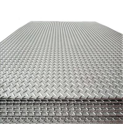 China ASTM 201 304 Stainless Steel Checkered Sheet 0.1-300mm Thick Embossed Plate for sale