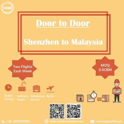 China International Air Cargo Door to Door Service from Shenzhen to Malaysia 100kg for sale