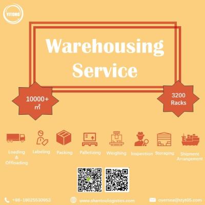 China WIFFA International Warehousing Services in Shenzhen 3PL Logistics Fulfillment 5000sqm for sale