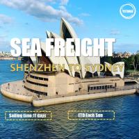 China China to Australia Sea Freight Service Shenzhen to Sydney 11 Days Transit LCL FCL for sale