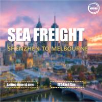 China International Sea Freight from Shenzhen to Melbourne Australia Direct Sailing 15-25 Days for sale