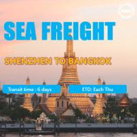 China Shenzhen to Bangkok Sea Freight Shipping Service LCL FCL Logistics WIFFA Member for sale