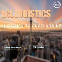 China Shenzhen to Auckland LCL Shipping with Warehousing Service 20ft 40ft for sale