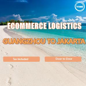 China Ecommerce Logistics Service Guangzhou China to Jakarta Indonesia Door to Door Freight for sale