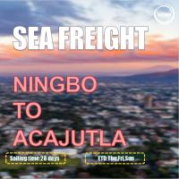 China Ningbo to Acajutla Salvador Ocean Freight 3 Shifts Weekly LCL FCL Service for sale