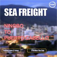 China HPL Liner International Sea Freight Ningbo to Puerto Cabello Venezuela 20GP 40GP for sale