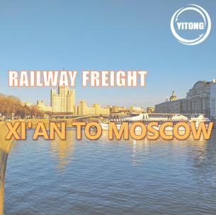 China Xi'an China to Moscow Russia Railway Cargo Transport 20-30 Days for sale