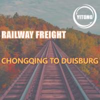 China NVOCC International Rail Freight Logistics from Chongqing China to Duisburg Germany 15-18 Days for sale