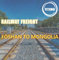China WIFFA International Rail Freight Service Foshan to Ulaanbaatar Mongolia 20ft 40ft Container for sale
