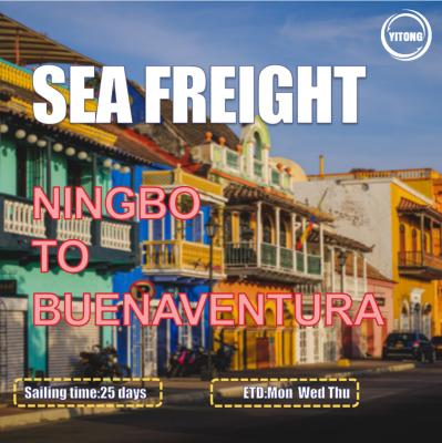 China Ningbo to Buenaventura Colombia Sea Freight Logistics Service 25 Days Transit for sale