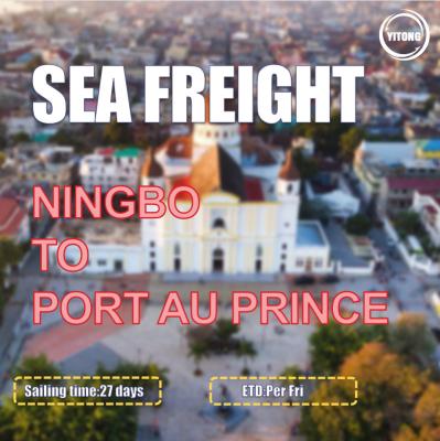 China Ningbo to Port Au Prince Haiti Sea Freight Logistics 27 Days FOB Service for sale