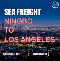 China International Sea Freight Ningbo to Los Angeles 12 Days Transit Time LCL FCL Shipping for sale