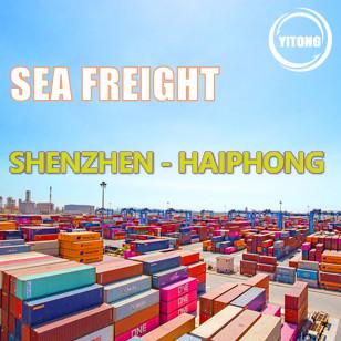 China Sea Freight Logistics Shenzhen China to Haiphong Vietnam 2 Days Transit Weekly Wednesday for sale