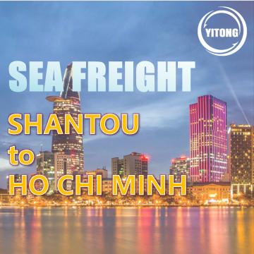 China Sea Freight from Shantou China to Ho Chi Minh Vietnam Weekly 4-Day Transit for sale