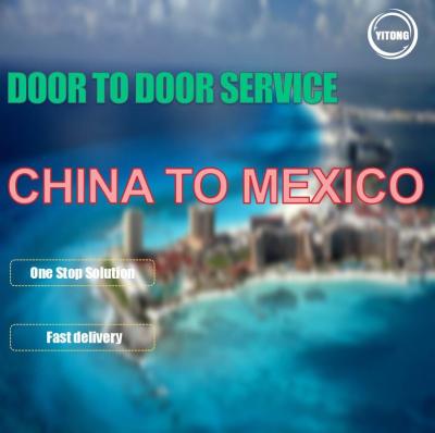 China FCL LCL International Door to Door Freight Shipping from China to Mexico 20ft 40ft for sale