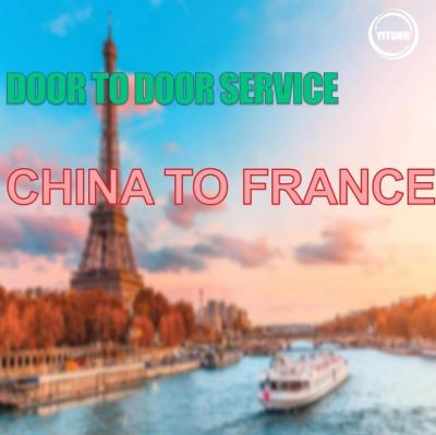 China Door to Door Freight Shipping from China to France Air Ocean Railway LCL 20ft for sale