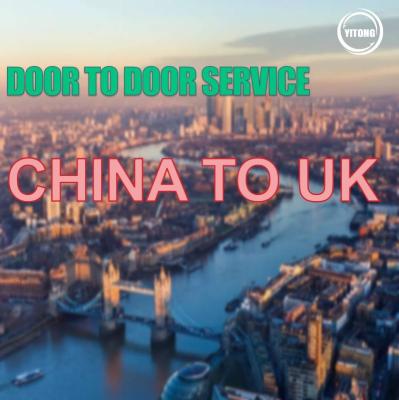 China Door to Door Freight Shipping Service from China to UK 20GP 40GP for sale
