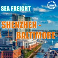 China Direct Sea Freight Logistics from Shenzhen China to Baltimore US 35 Days for sale