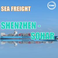 China Shenzhen to Sohar Oman Sea Freight Service 20 Days Transit Weekly Departure for sale