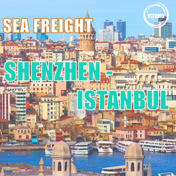 China 25 Days Sea Freight Shipping from Shenzhen to Istanbul Logistics Service for sale