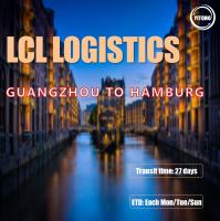 China Guangzhou to Hamburg LCL Freight Forwarder CIF DDU Shipping Service 20ft for sale