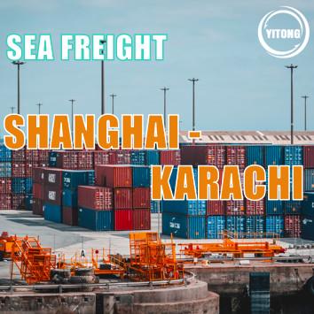 China 17 Days Sea Freight Service Shanghai to Karachi Pakistan FCL LCL Shipping for sale