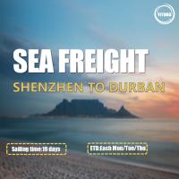 China 3 Shifts Weekly Sea Freight Shenzhen to Durban South Africa Direct Sailing 20GP 40HQ for sale