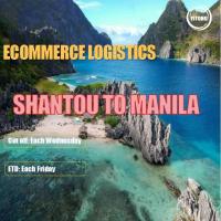 China Sea Freight Service Shantou to Manila 4 Days FOB International Shipping for sale