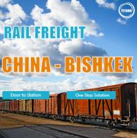 China International Rail Freight Service China to Bishkek Kyrgyzstan Door to Station 20ft Container for sale