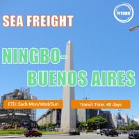 China Sea Freight Logistics Ningbo to Buenos Aires 40 Days DDP DDU Shipping Service for sale
