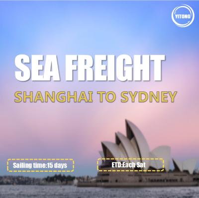 China WIFFA China to Australia Sea Freight Service Shanghai to Sydney Weekly 15 Days for sale