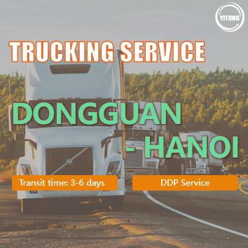 China International Trucking Service Dongguan China to Hanoi Vietnam DDP 3-6 Days Transit for sale