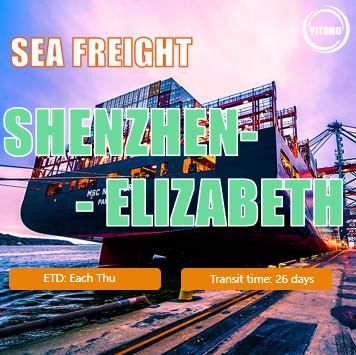 China Shenzhen to Port Elizabeth Sea Freight Logistics 26 Days Weekly Departure for sale