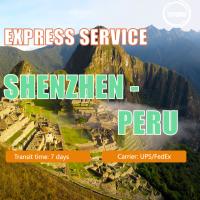 China International Courier Express Service from Shenzhen China to Peru 4-6 Days FedEx for sale