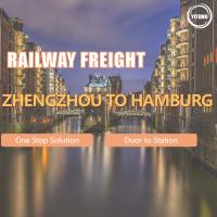 China Rail Freight Forwarder DDP Train Shipping Agent Railway Cargo to Hamburg 30 Days for sale