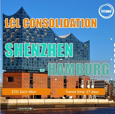 China Reliable China LCL Consolidation Shipping Service 20-25 Days Sea Freight to USA for sale