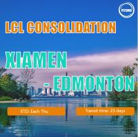 China FCL LCL Sea Freight Shipping to Canada China Consolidation Service 20-25 Days for sale