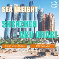 China Sea Freight From Shenzhen To Abu Dhabi for sale